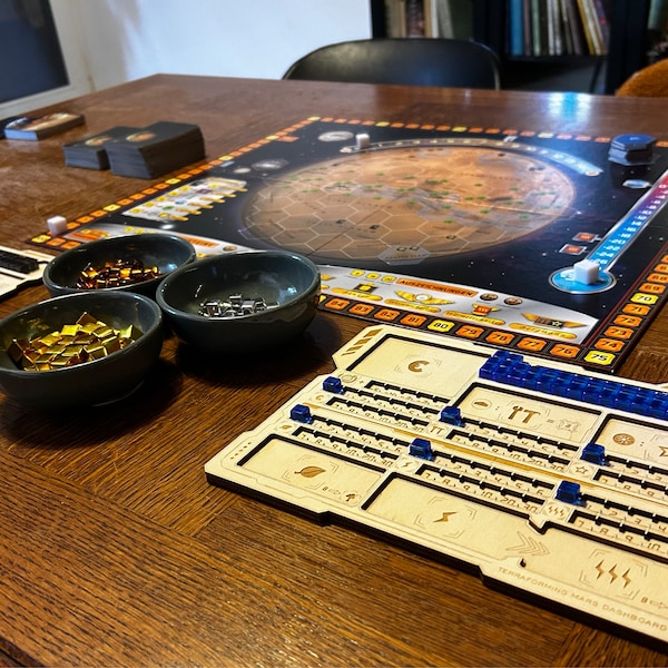 Terraforming Mars Player Tray Dashboard Deluxe Edition - Etsy