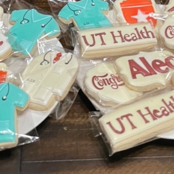 Medical Cookies, White Coat Cookies, Scrub Cookies - Etsy