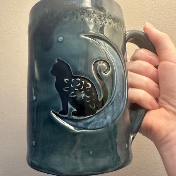 Ancient Tree of Life Under Swallow Migration Coffee Mug, Handmade ...