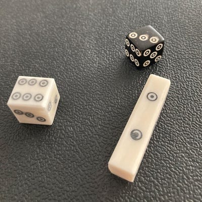 D4 Viking/medieval Historical Bone Dice Replica - Etsy