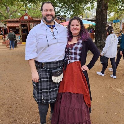 Tartan Renaissance Faire Scottish Highland 3 Piece Women's Costume ...