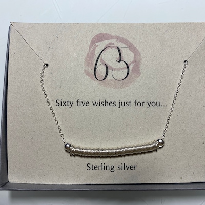 Special 21st Birthday Necklace Featuring 21 Sterling Silver Links on ...