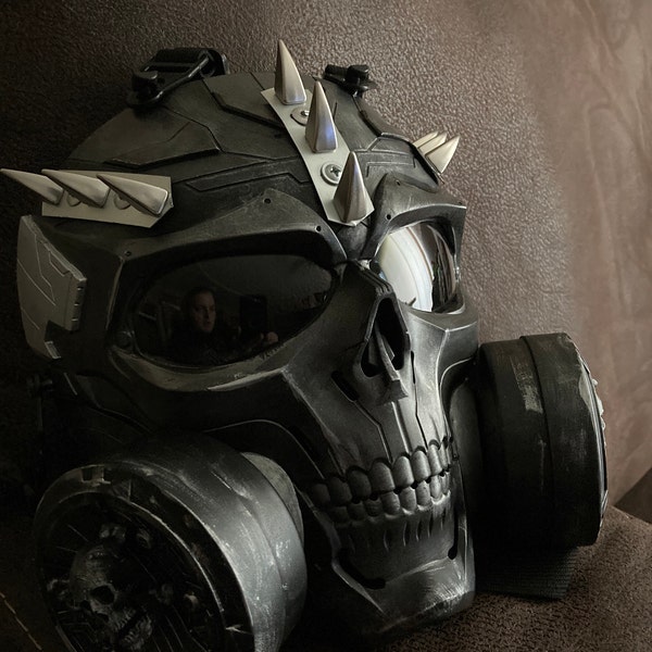 Demon Cannister Mask - Etsy