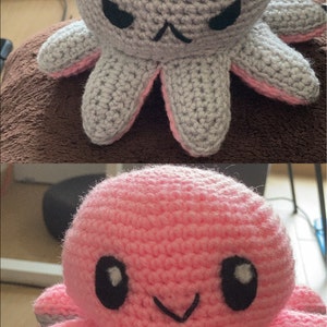 PATTERN: Crochet Reversible Octopus Pattern | Etsy