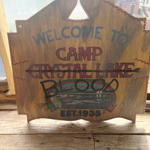 The Town of Woodsboro Emblem Sign - Etsy