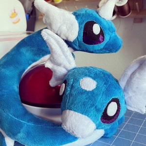 Neck Dragon Plush Sewing Pattern .pdf Tutorial Posable - Etsy