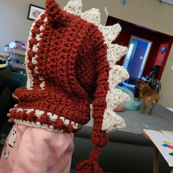 CROCHET PATTERN - Lucky Dragon Hood & Cowl - Crochet Hood Pattern ...