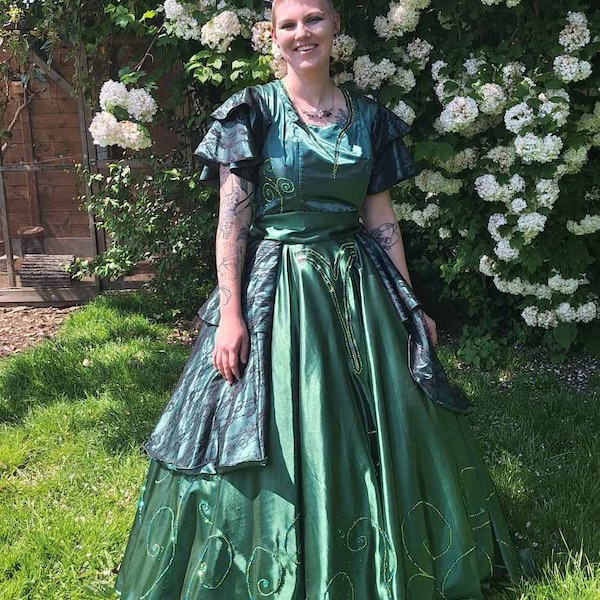 Bridgerton Gown Sewing Pattern, Bridgerton Dress, Renaissance Dress ...