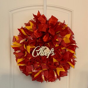 5/8 NFL Kansas City Chiefs Ribbon, 9 Foot Spool, Licensed by Offray - Etsy