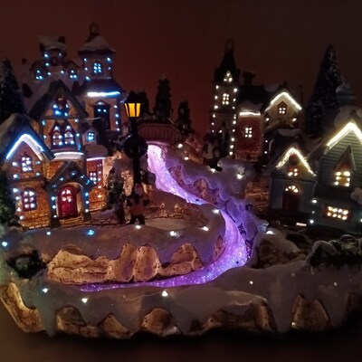 Hargrove Barn Stable Winter Scene Painting - Etsy