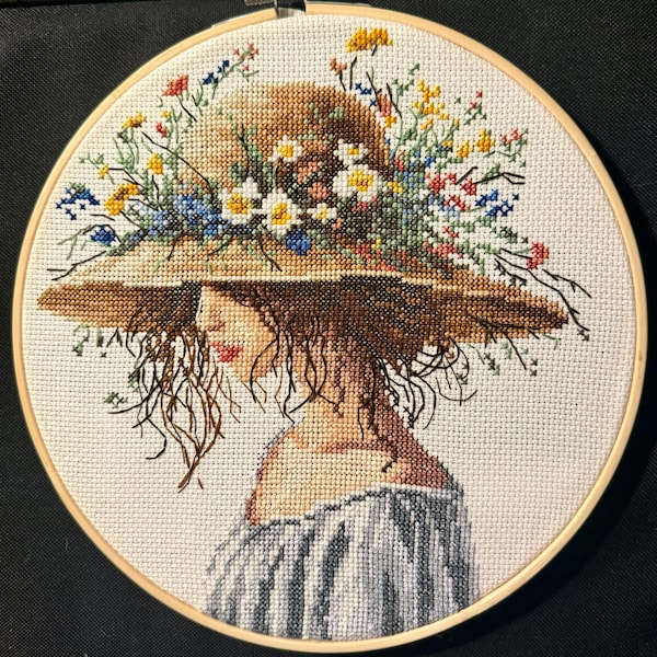 Blooming Balcony Cross Stitch Pattern, Cross Stitch Flower, Cross ...