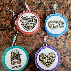 Floral Flowers Cardstock Round Cutouts Cardstock Circles | Etsy