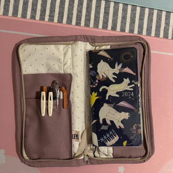 Zipper Pocket Daily Pouch, Travel Storage Pouch, Cable Pouch, Makeup ...