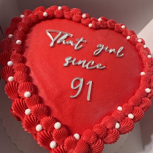 Elongated Acrylic Cross Cake Charm Slim Cross Baptism Cake Charm First ...