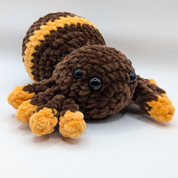 No Sew BABY Spider Crochet Pattern, Spider Amigurumi Pattern, Quick ...