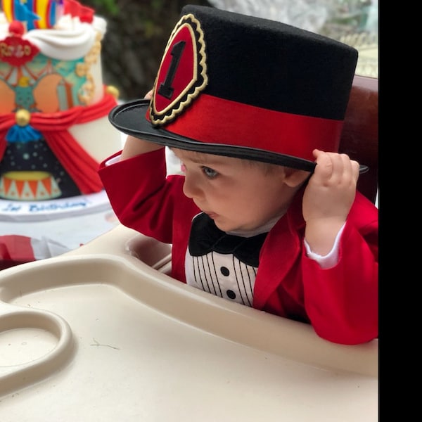 Circus Costume - 3 Piece Ringmaster Costume - Tuxedo Jacket Fully Lined ...