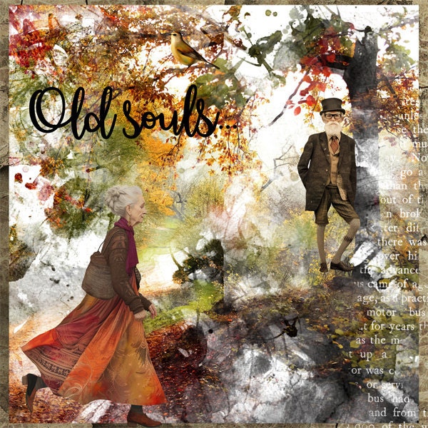 Silver Shenanigans: Whimsical Senior Clipart, Fun Oldies Graphics (10 ...
