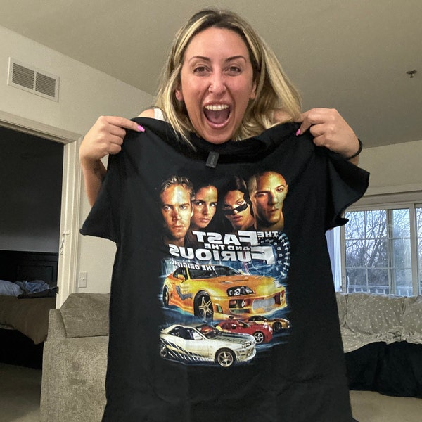 The Fast and the Furious Tshirt - the Fast and the Furious Tee - the ...