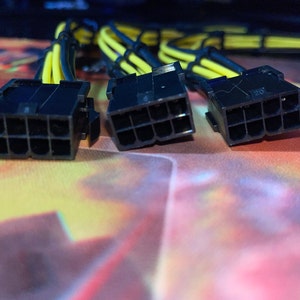 TT Thermaltake Full Modular Psu Customized Cables Sleeved | Etsy