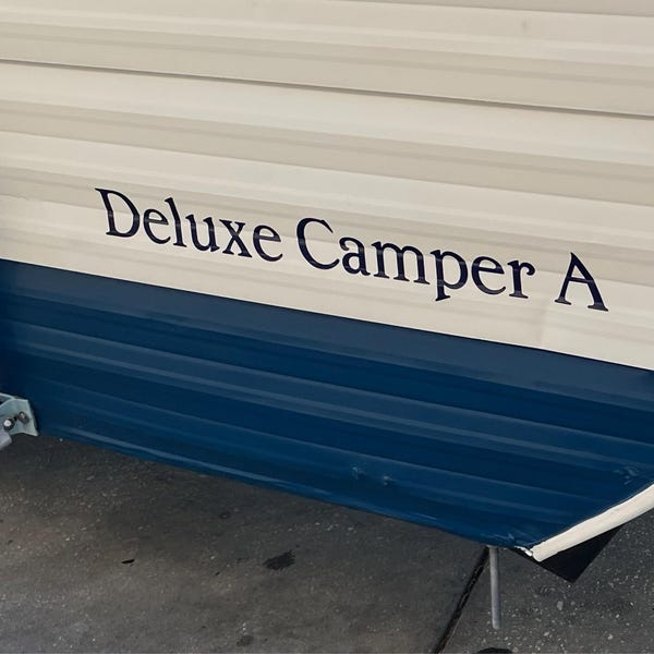 Custom Boat Name Vinyl Decal. You Choose the Font, Color, Text and Size ...