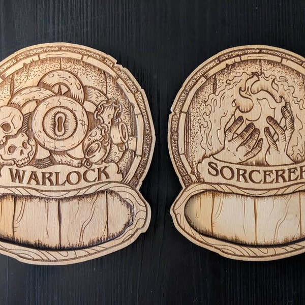 Dungeon Master Screen Wooden RPG Screen Gift Dnd Gift Table Top Games ...