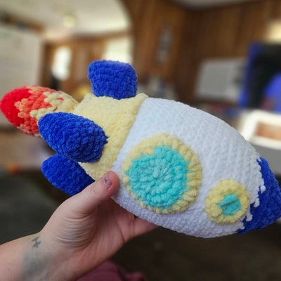 Crochet Pattern Spaceship / Funny Plush Spaceship / Crochet Design PDF ...