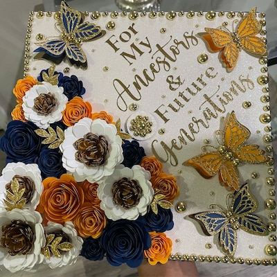 Custom Personalized Ecuador Ecuadorian Flag Graduation Cap - Etsy