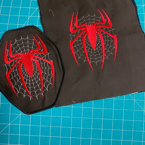 Spiderman Embroidery Design 6 Sizes- Spider Costume Machine Embroidery ...