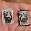 Cat Skeleton X-ray Marker- Cat Xray Markers With Initials - Cat Bones ...