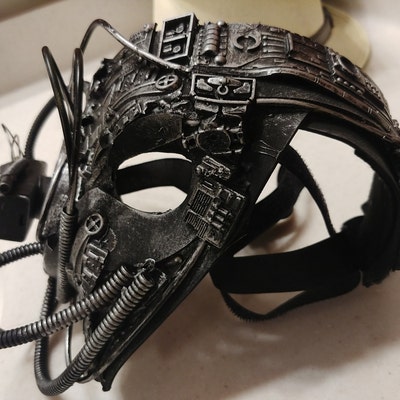 Borg Star Trek Cosplay Cyberpunk Mask Large, - Etsy