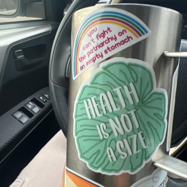 Body Positive Mirror Sticker - Reflections in This Mirror May Be ...