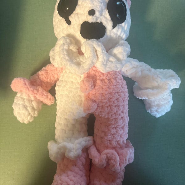 Terrifier Little Pale Girl Art the Clown Friend Handmade Crochet Creepy ...