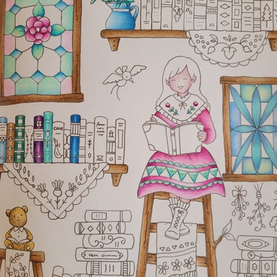 Eriy's World Legends Magics and Fairies Coloring Book Japanese Coloring ...