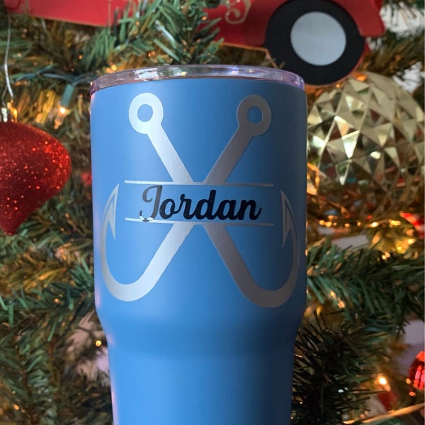 Fish Hook Name Monogram Svg, Split Name Frame, Bass Fishing, Crossed ...