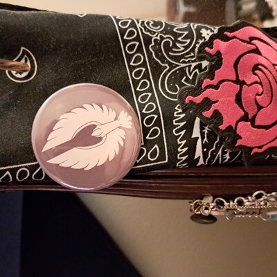 Rose Signet Button Utena - Etsy