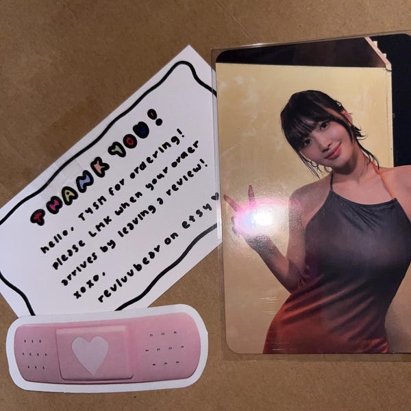 Twice OFFICIAL MINA Photocards Kpop Album Pc - Etsy
