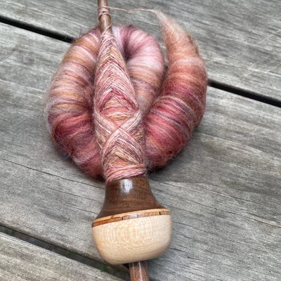 Akha Style Spindle in Sugar Maple and Black Walnut made to Order - Etsy