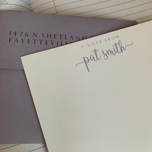 Personalized Stationery for Women, Custom Stationary, Personalized ...