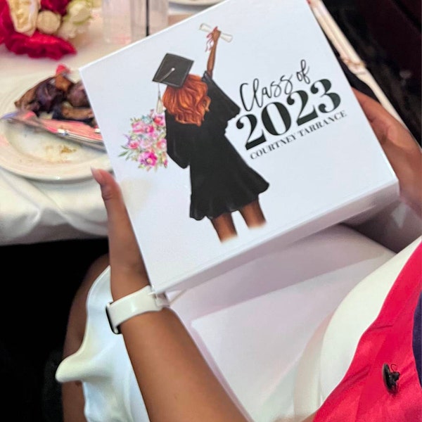Graduation Gift Box - Graduation Gift for Her - Congratulations ...