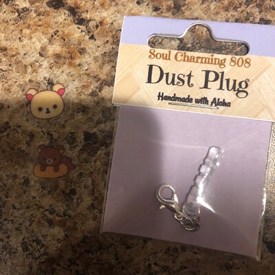 Dust Plug gold & Silver - Etsy