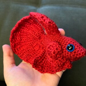 Betta Fish Crochet Amigurumi Pattern PDF - Etsy