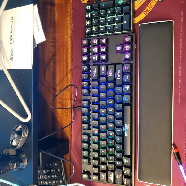 Halo Theme Backlit Keycap Set | Mechanical Keyboard Keycap Set for ...