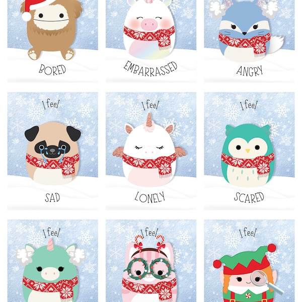 28 Christmas Squishmallows PNG Clipart Images With Transparent ...
