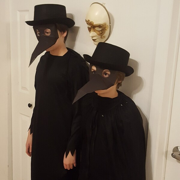 Printable Paper Plague Doctor Mask Spy Vs Spy Bird Mask DIY Foldable ...