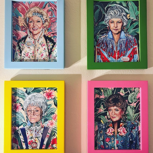 Dorothy - Dorothy Zbornak - Acrylic Painting - Bea Arthur - Art Print ...