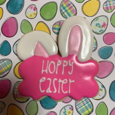 Nancy Bunny Plaque Cookie Cutter - Etsy