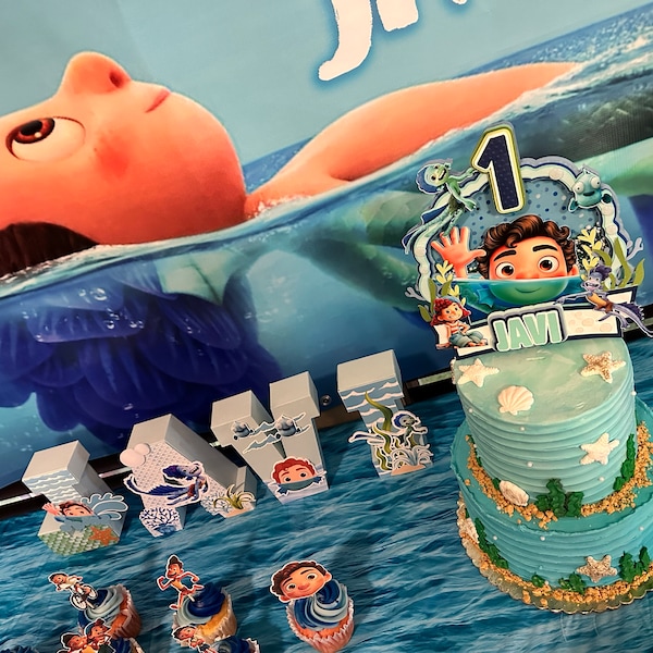 Luca Table Top Letter|luca Letter|luca 3D Letter| Luca Birthday ...