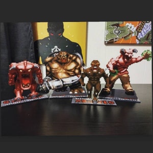 The Simpsons Arcade Sprites Video Game Inspired | Etsy