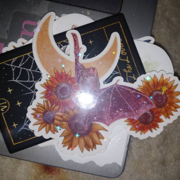 Celestial Dragon Moon Sticker | Fantasy Animal Vinyl Sticker ...