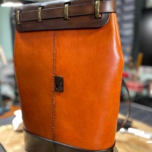 Backpack Pattern Leather DIY Pdf Download Video Tutorial - Etsy